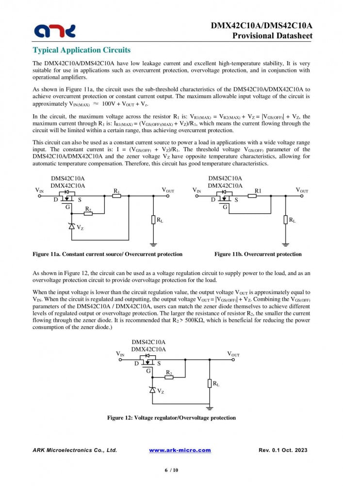 DMX42C10A datasheet page 6