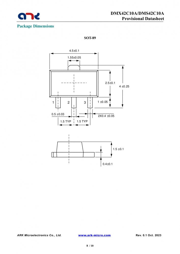 DMX42C10A datasheet page 8