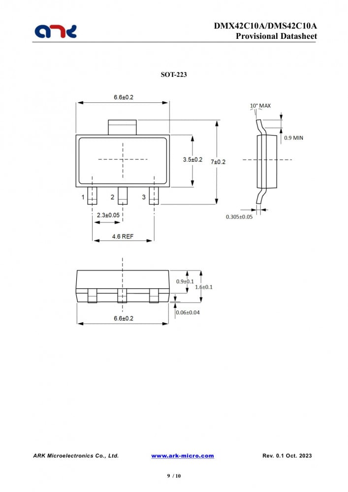 DMX42C10A datasheet page 9