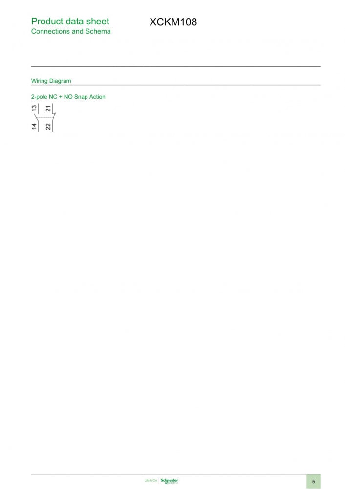XCKM108 technical document page 5