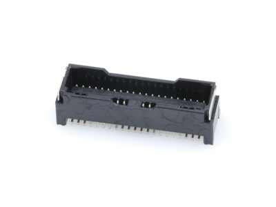 1.25mm Pitch, Micro-Lock Plus PCB Header, Dual Row, Vertical, Surface Mount, 0.76µm Gold Plating, Positive Lock, 12 Circuits, Black
