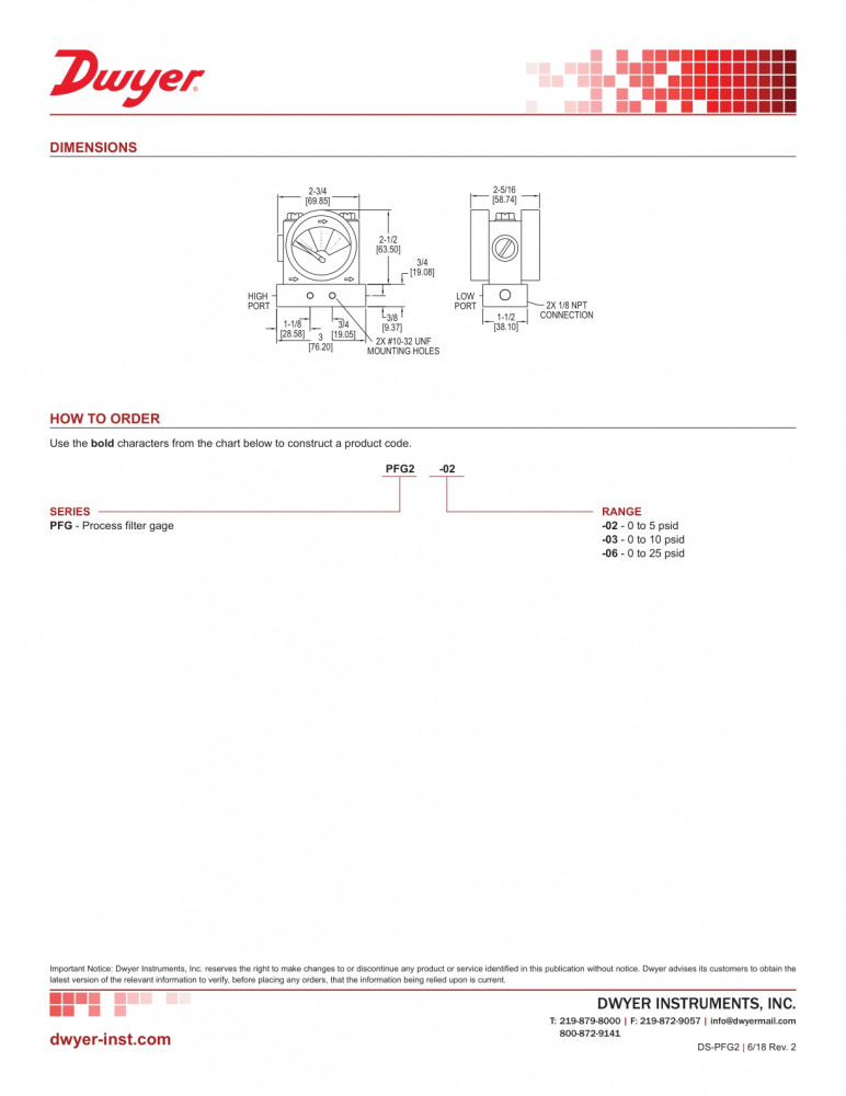 Supplied product documentation page 2