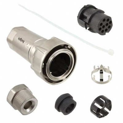 Bulgin PXM7010/10P/CR/0911/SN Circular Connector Housing