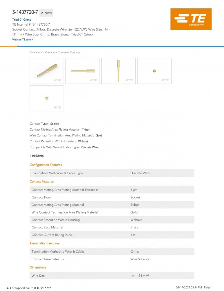 5-1437720-7 technical document page 1