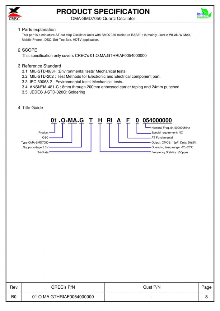 CREC product approval sheet page 4