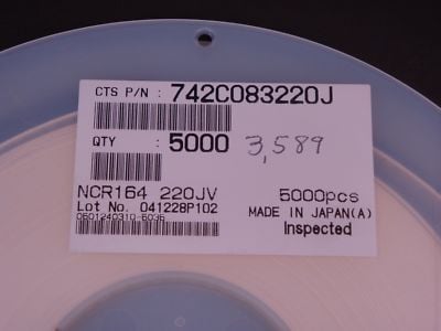 CTS 742C083220JTR Resistor Network Array for sale