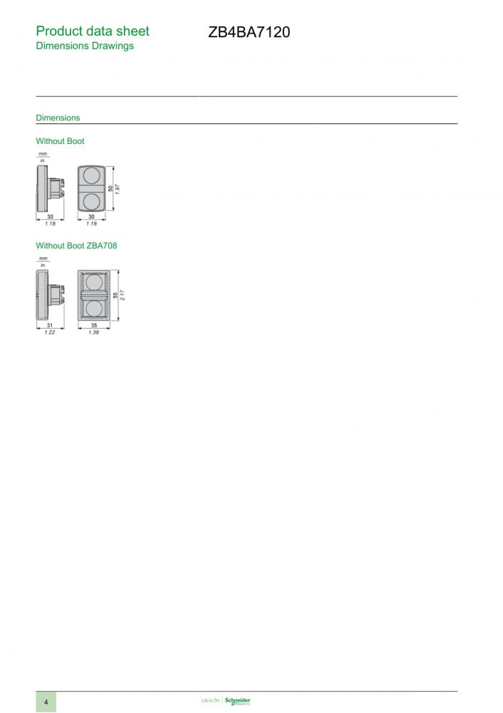 ZB4BA7120 technical document page 4