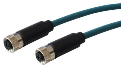 Bulgin PXPTPU12FBF05ACL010PUR Circular Cable Assembly