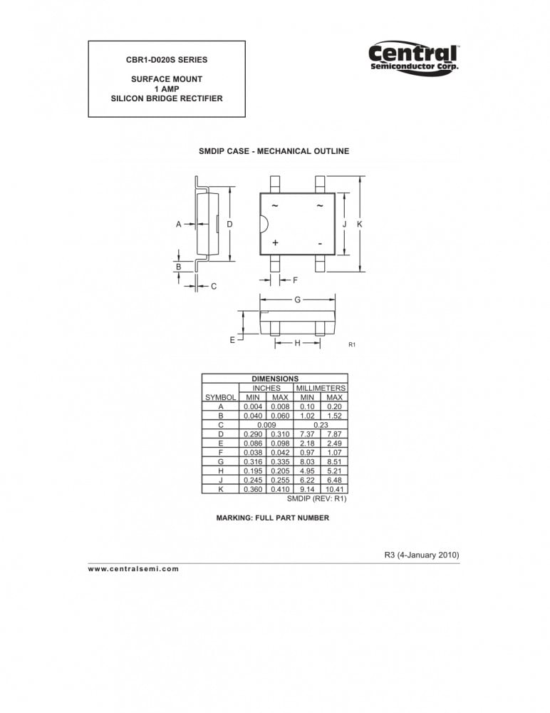 CBR1-D060S datasheet page 2