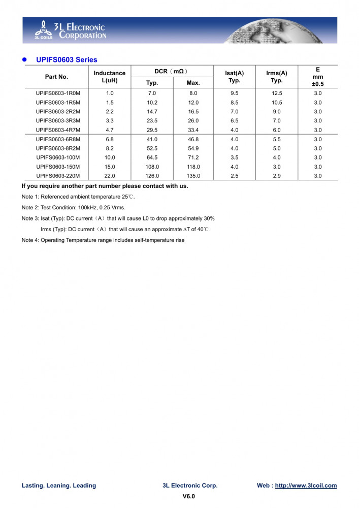 UPIFS0603 technical document page 2