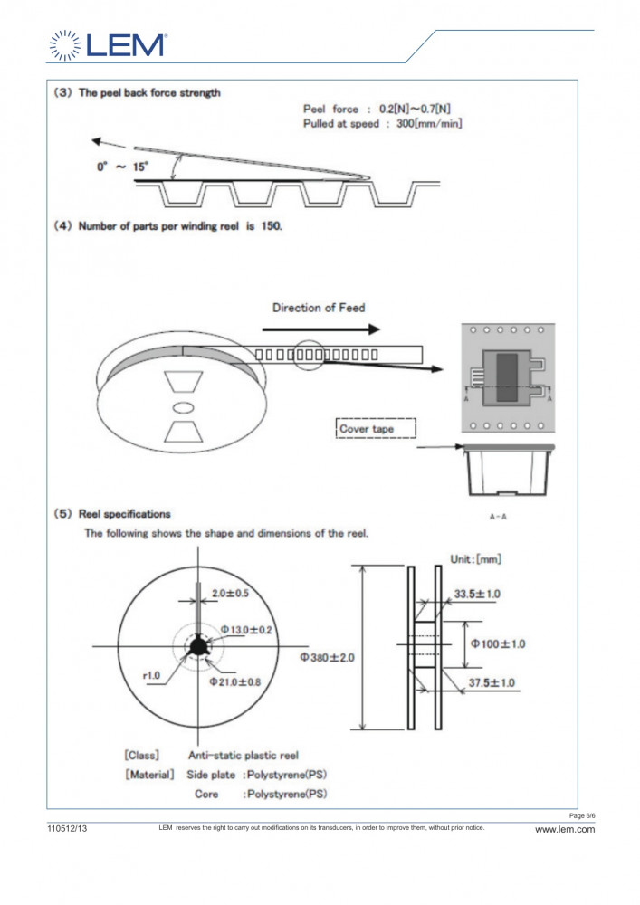 HMS 10-P datasheet page 6