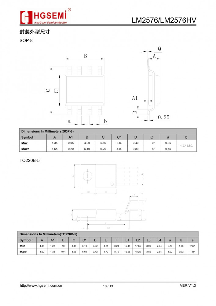 LM2576HVT-12 datasheet page 10