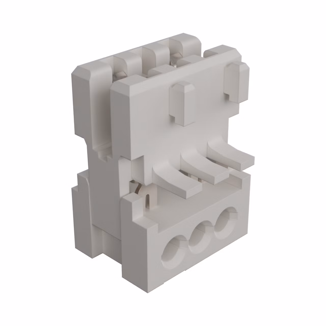 Appli-Mate RAST 2.5 Female Connector, 5.00mm Pitch, 2 Circuits, Position A and C Removed, Open Endwalls for sale