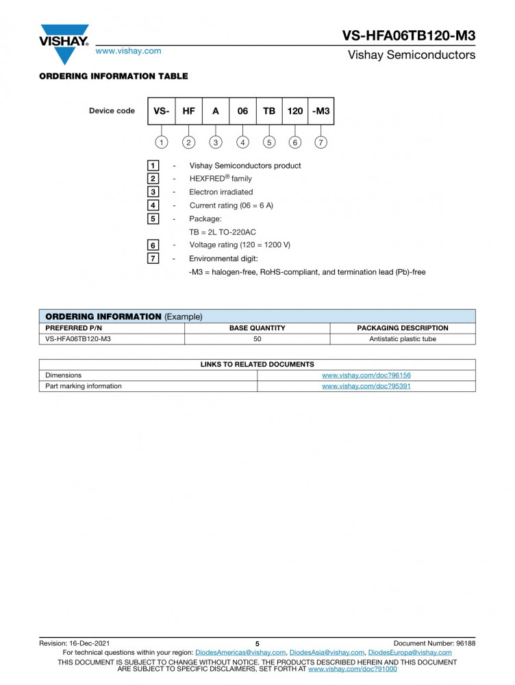 VS-HFA06TB120-M3 datasheet page 5