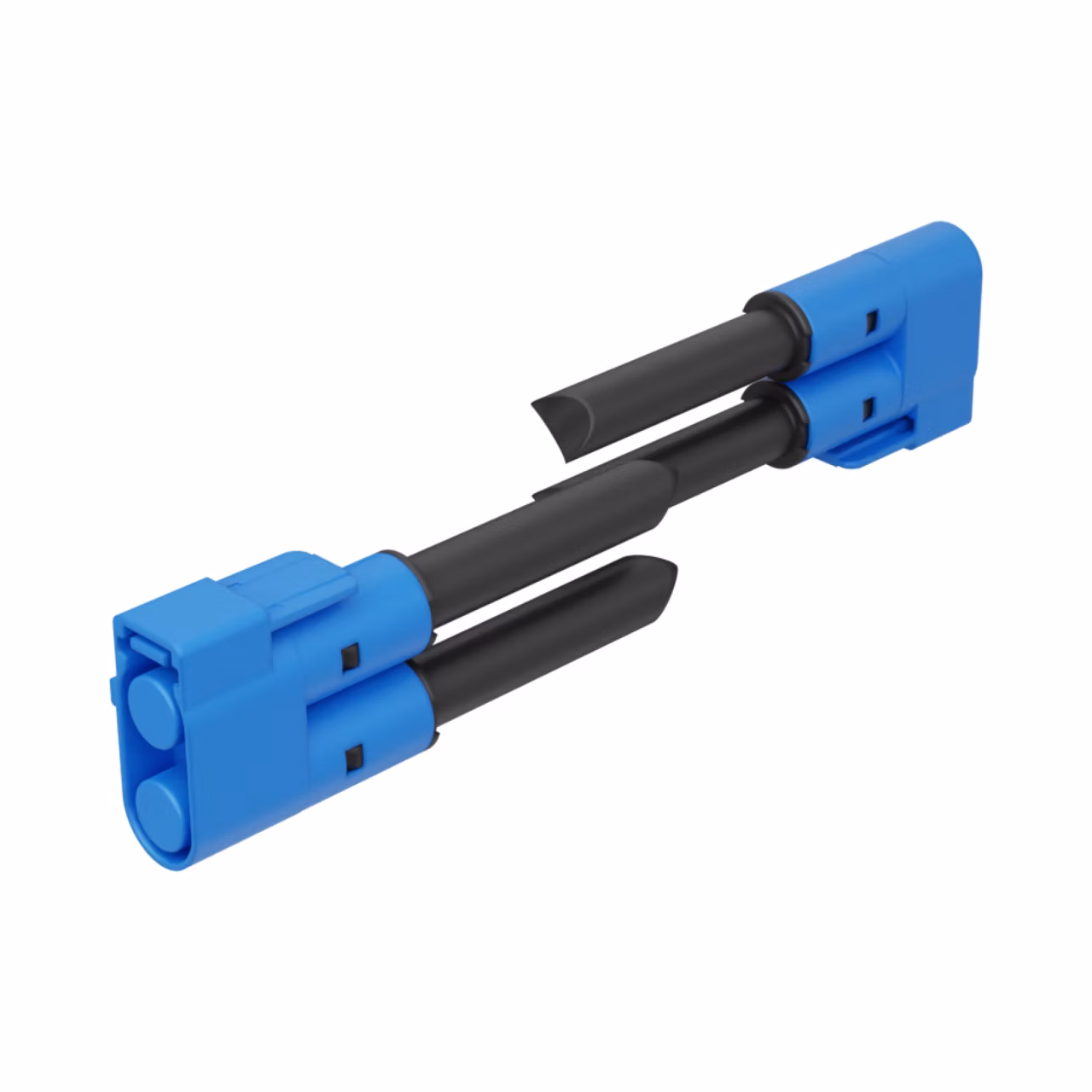 PowerWize-to-PowerWize Off-the-Shelf (OTS) Cable Assembly, Female, Single Row, 1000.00mm Length, 2 AWG, 2 Circuits, Blue for sale