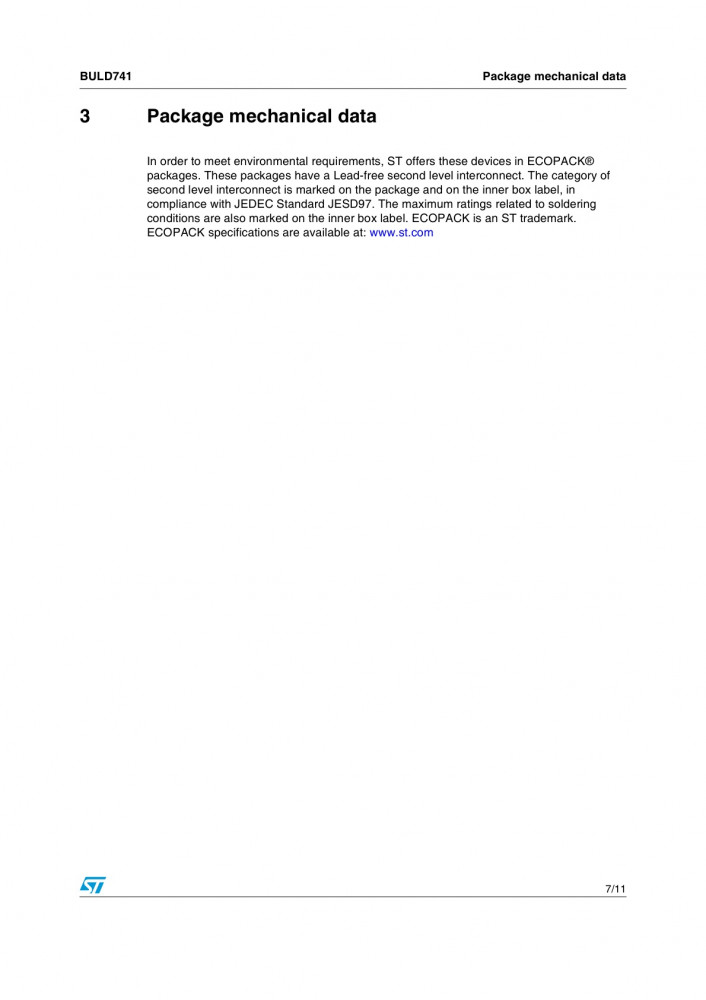 BULD741T4 datasheet page 7