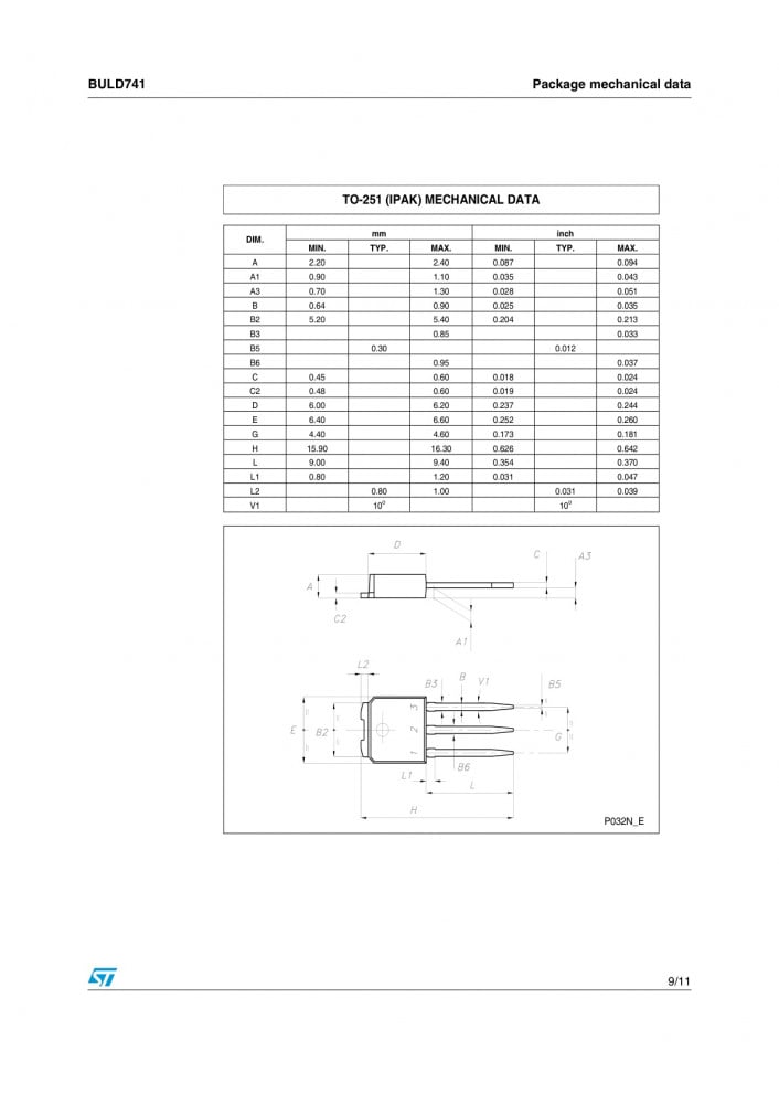 BULD741T4 datasheet page 9