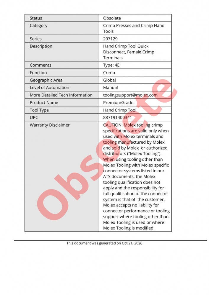 Molex 638271200 product document, page 2