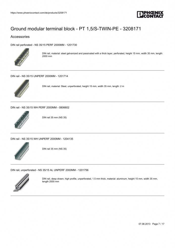PT 1,5/S-TWIN-PE 3208171 technical document page 7