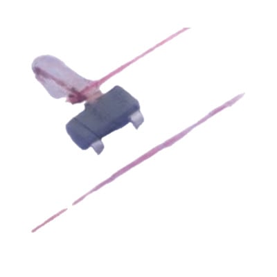 DIODES DDTA124XCA-7-F Single Pre-Biased Bipolar Transistor