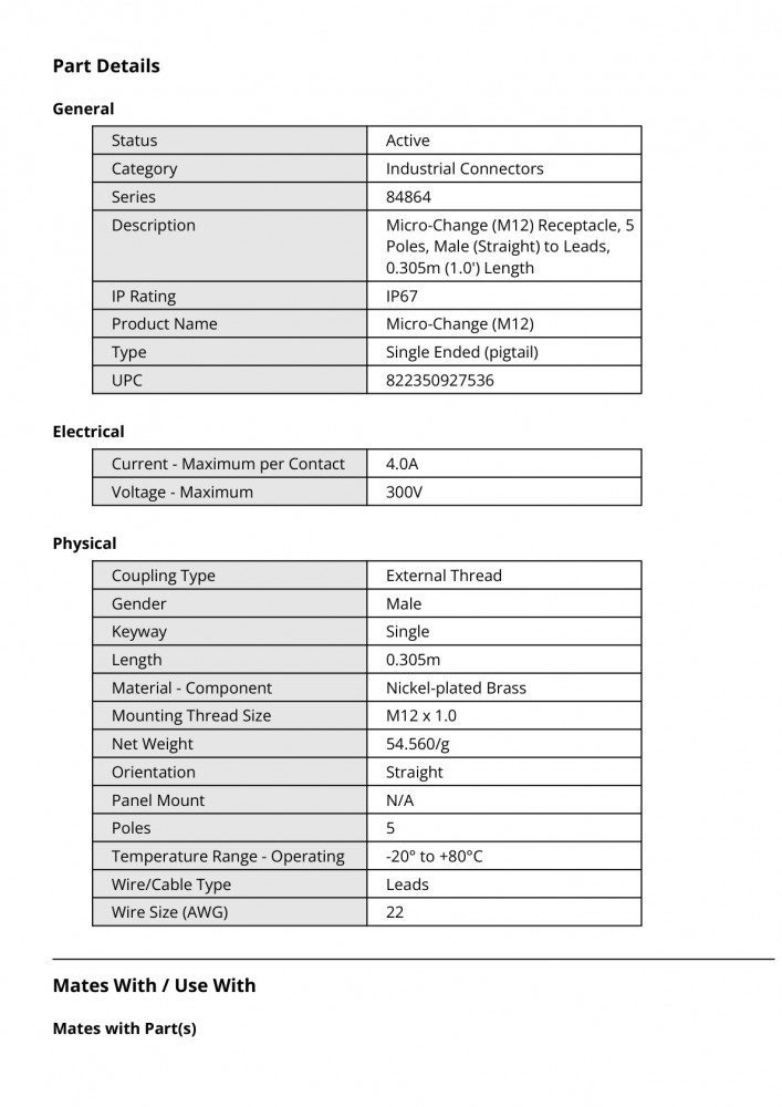 Product document image, page 2