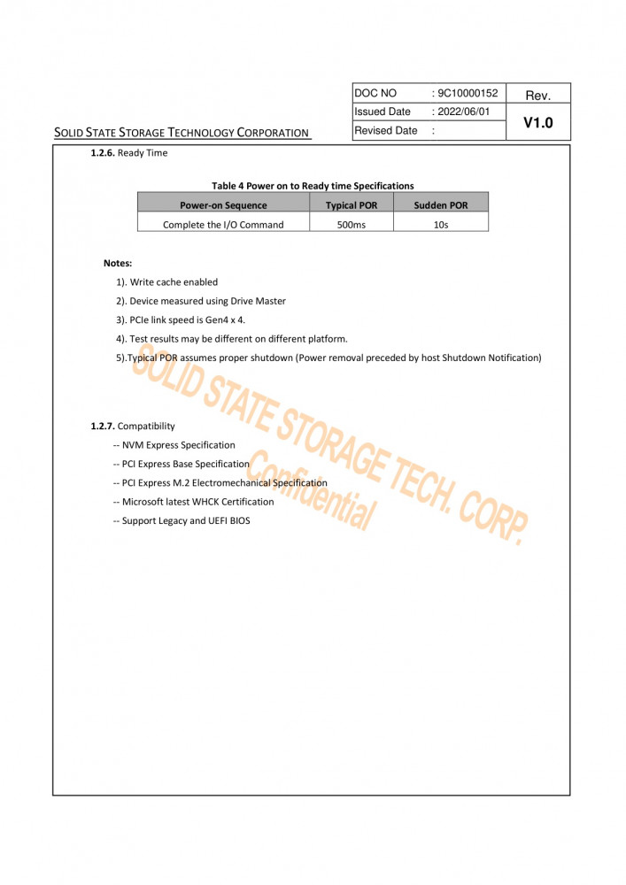Technical document page 10