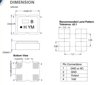 HELE TC2S026000DCCHE-T Oscillator Chip for sale