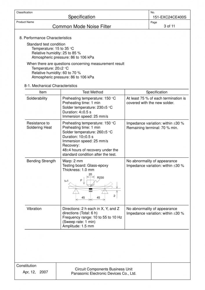 EXC24CE360UP specification page 4