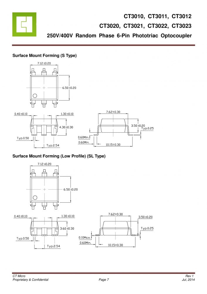 CT3022 datasheet page 7