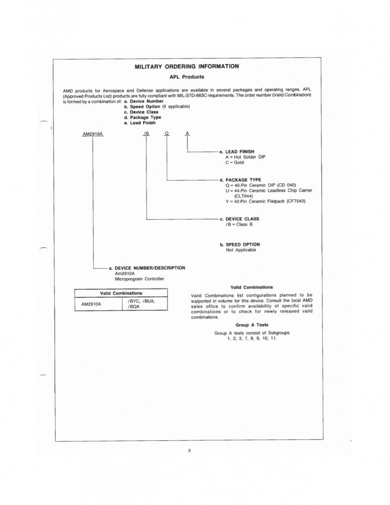 2910ALM/B datasheet page 6