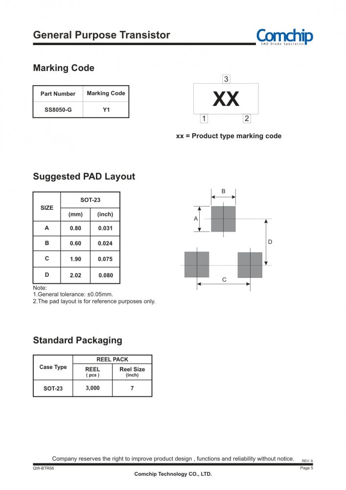 SS8050-G datasheet page 5