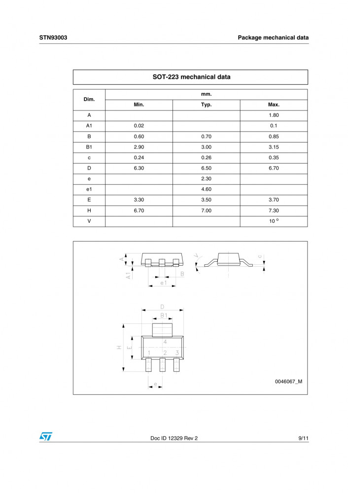 STN93003 datasheet page 9