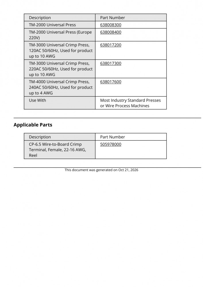 639012300 tooling document page 3