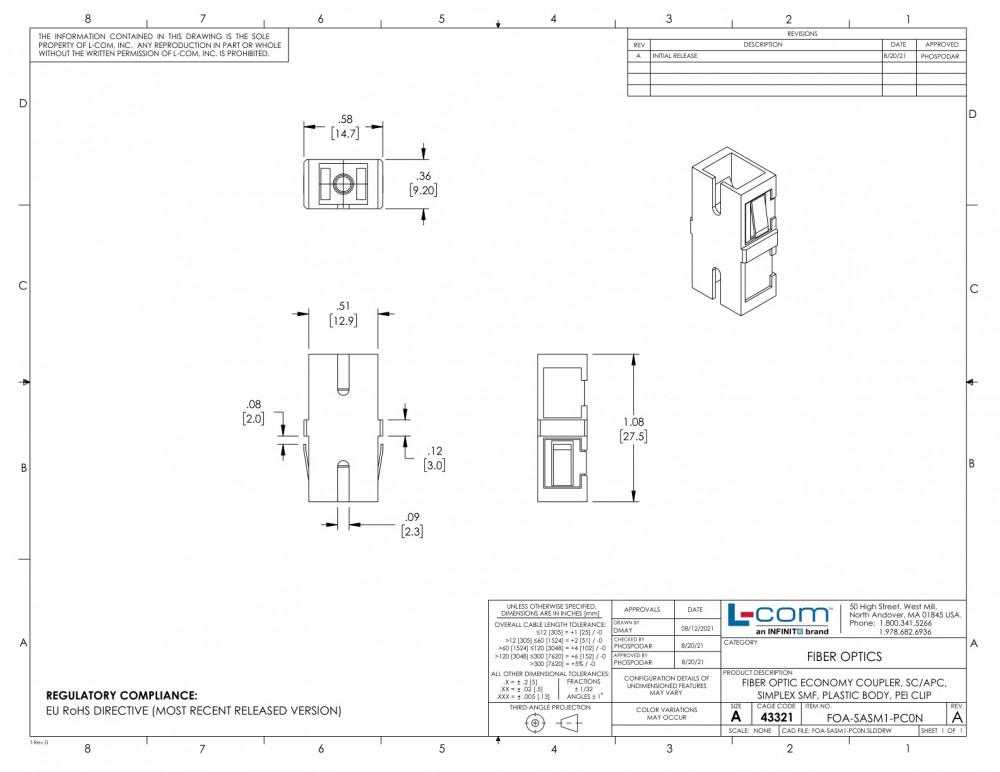 FOA-SASM1-PC0N technical document preview