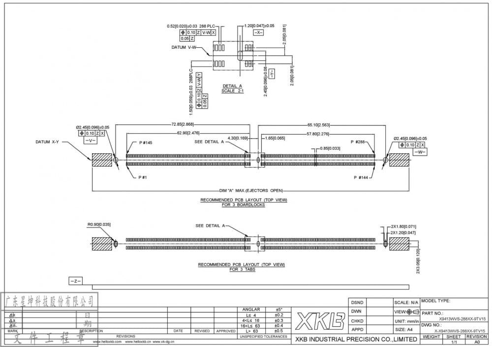 X9413WVS-288T2-9TV15 technical drawing page 3
