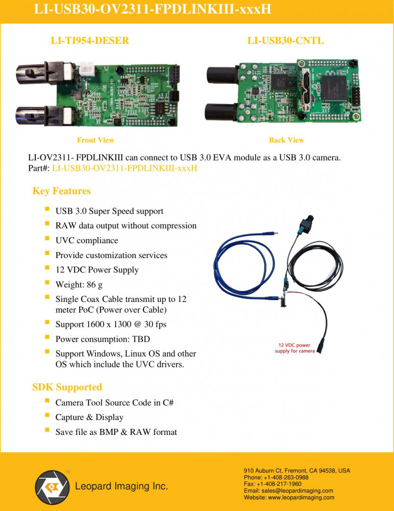 Supplied camera document page 6