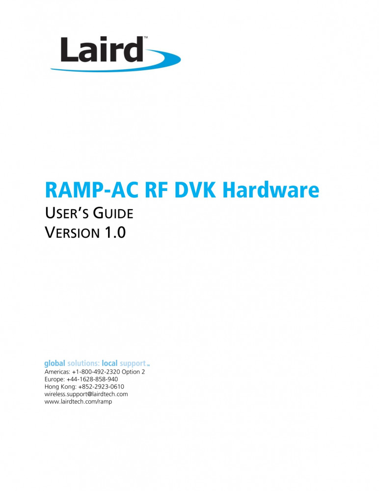 RAMP-AC hardware guide page 1