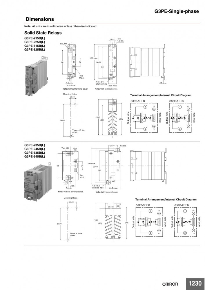 OMRON G3PE datasheet page 5