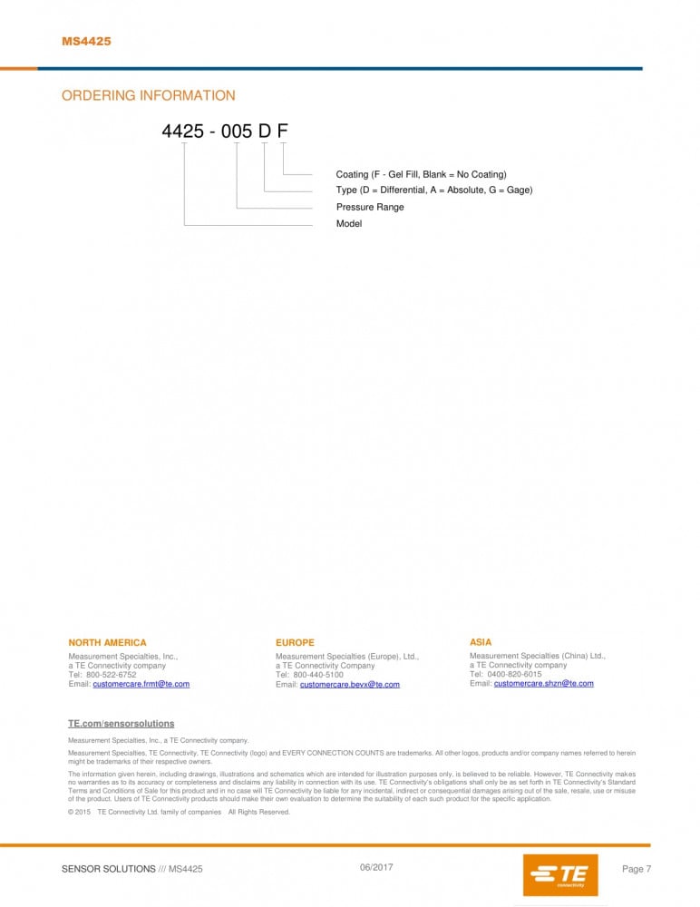 4425-001D datasheet page 7