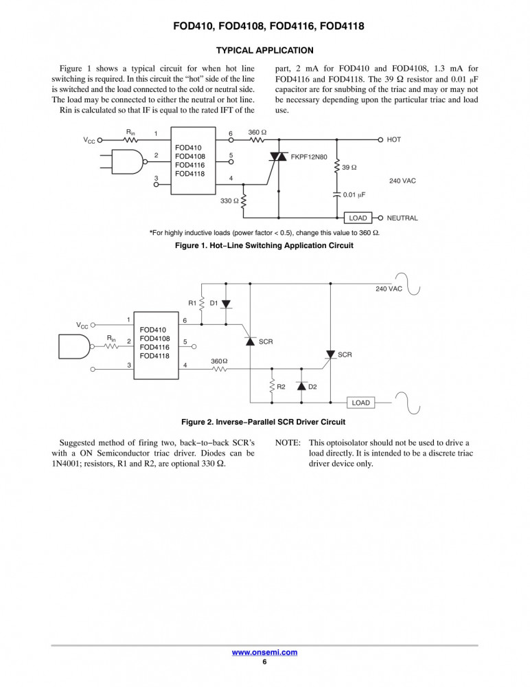 FOD4108 datasheet page 6