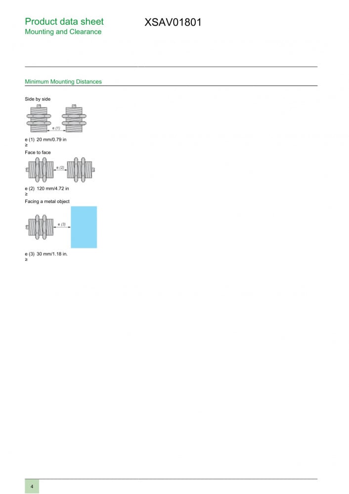 XSAV01801 technical document page 4