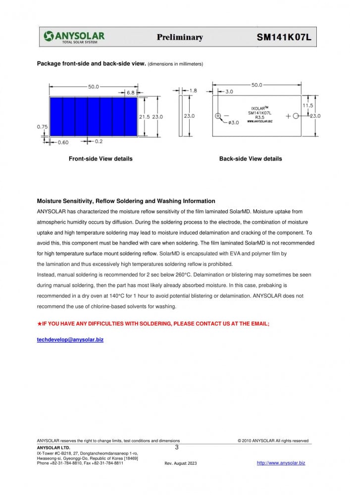 SM141K07L technical document page 3