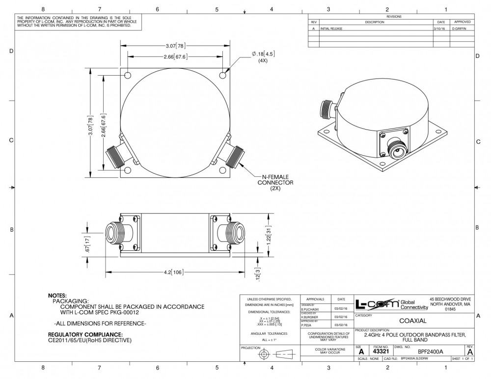 BPF2400A technical document preview