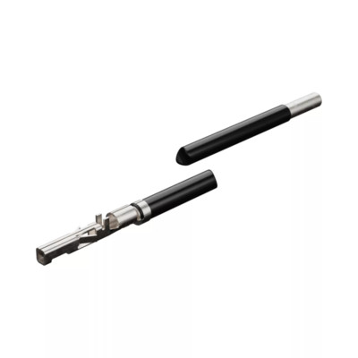 Pre-Crimped Lead Micro-Fit 3.0 Female-to-Pigtail, Tin (Sn) Plating, 225.00mm Length, 18 AWG, Black for sale