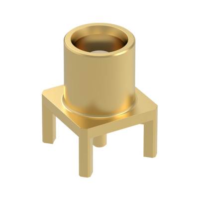 MCX / STRAIGHT JACK RECEPTACLE FOR PCB NON MAGNETIC SOLDER LEGS