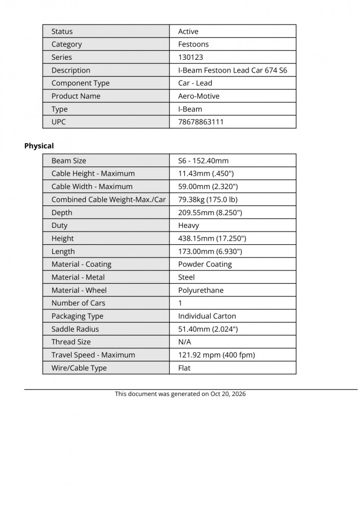 Product document image 2 for MOLEX 1301230097