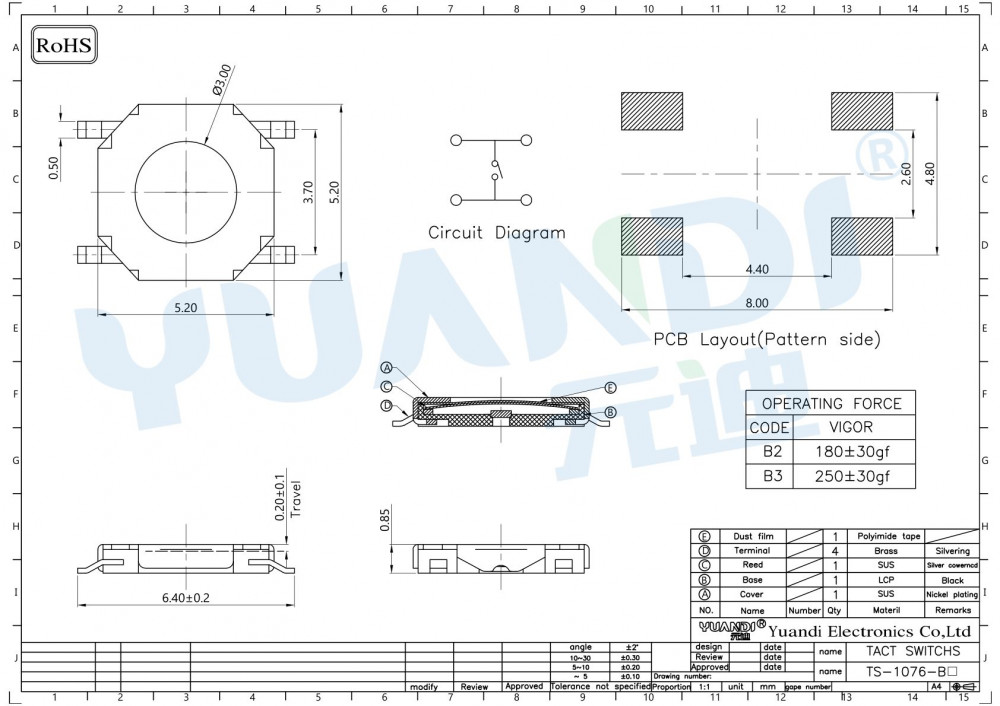 TS-1076-B3 technical document page