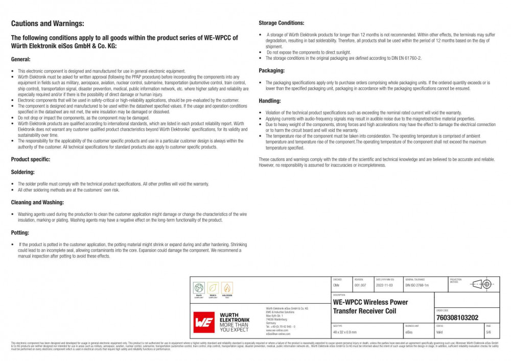 760308103202 technical document, page 5