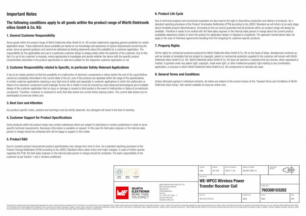760308103202 technical document, page 6