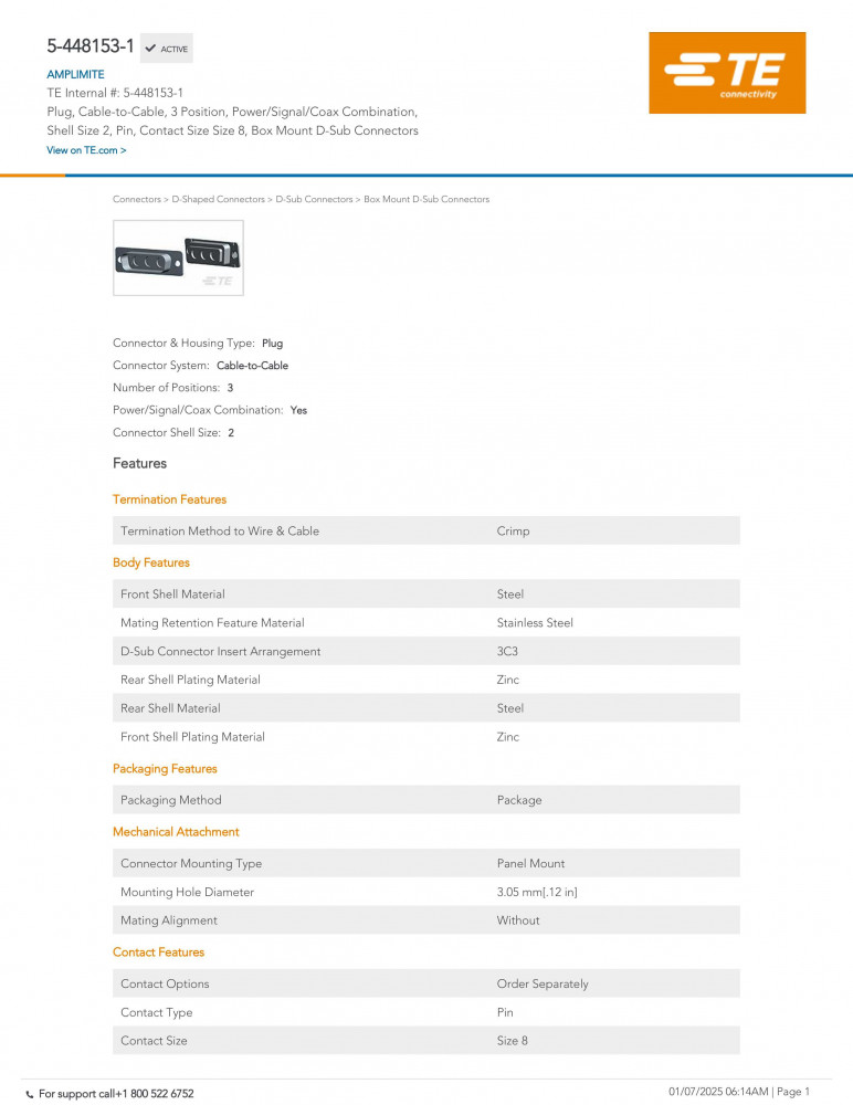 5-448153-1 technical document page 1
